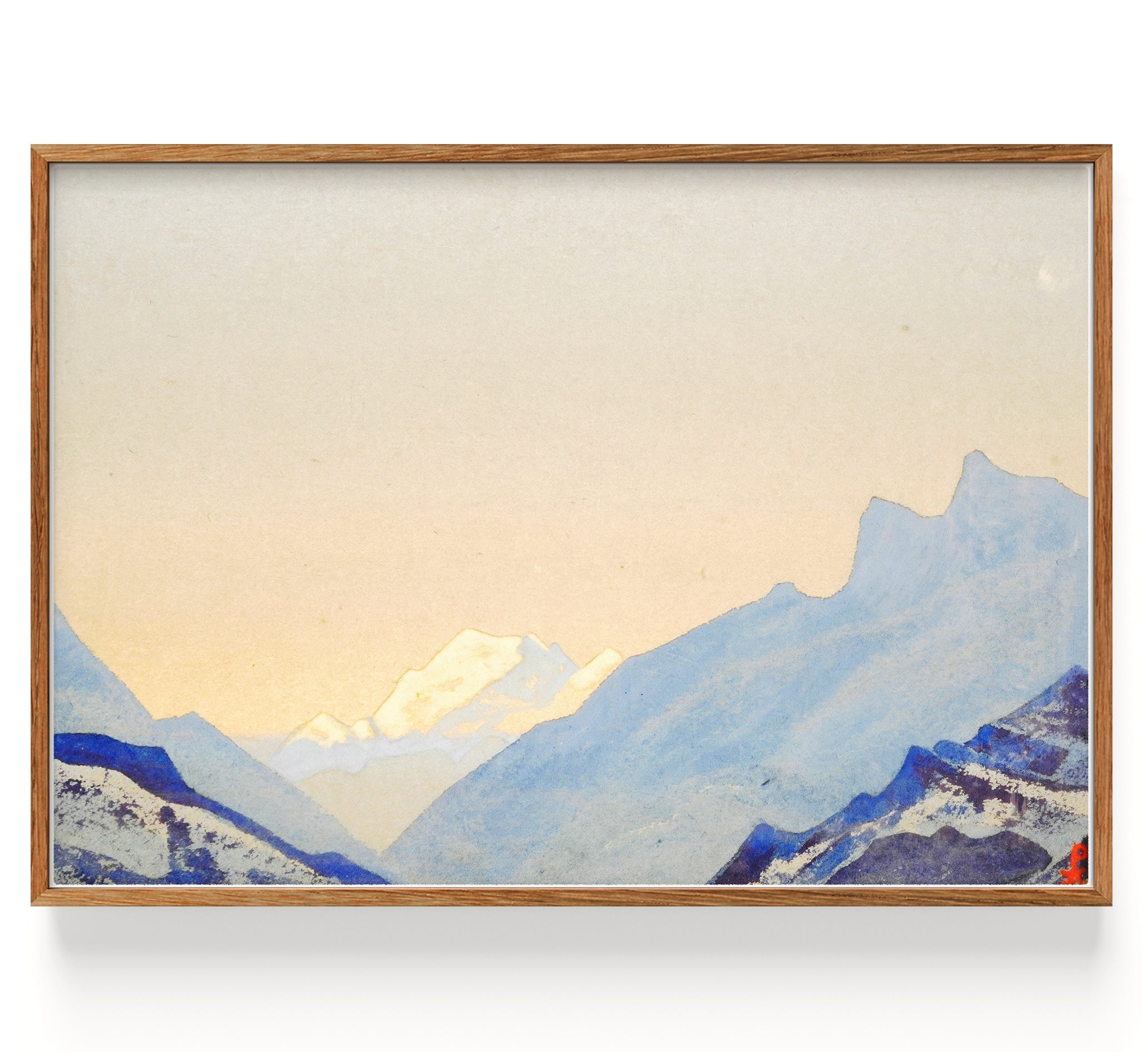 Gundla (Sweetlye Wershiny) (1937) van Nicholas Roerich Fine Art Print ...